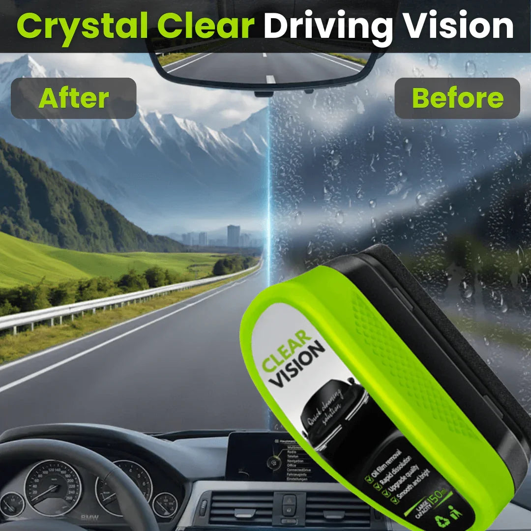 ClearVision™ – Crystal-Clear Windshield in Seconds